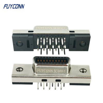 China Соединитель SCSI 20pin PCB женского соединителя 1.27mm сервопривода прямой женский for sale