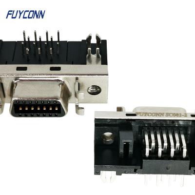 Cina Connettore femminile di SCSI supporto R/A SCSI 14 Pin Connector del PWB da 90 gradi in vendita