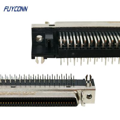 中国 100 PinのSCSIコネクターの女性のすくい直角PCB MDRのコネクター 販売のため