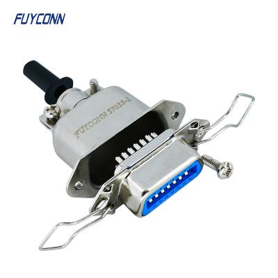 China 57-60140 Connector Top Cable Entry DDK Female Solder Cup Centronics 14 Pin Connector for sale