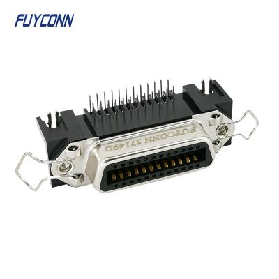 China DDK 24 Pin Centronic Connector PCB Right Angle Female Type for sale