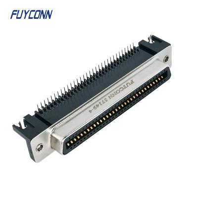 Cina PWB ad angolo retto DDK femminile Amphenol 64 centronics Pin Connector in vendita