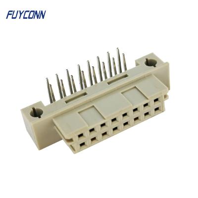 中国 DIN41612女性2は16のPin直角PCB Eurocardのコネクターを漕ぐ 販売のため