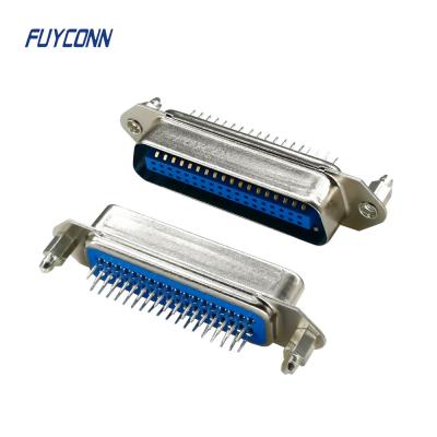 China PCB Straight Solder DIP Type Male Centronic Connector 14 24 36 50 Pin for sale