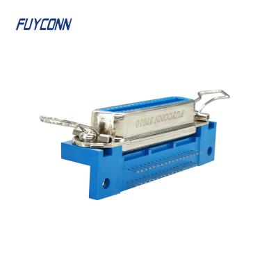 Cina Connettori centronics ad angolo retto del PWB 50 36 24 14 Pin Female DDK in vendita