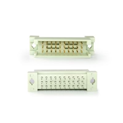 China Recht DIN 41612 Europese Schakelaar van PCB van Schakelaar de Mannelijke 3rows PCB Verticale Te koop