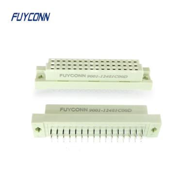 中国 女性のヨーロッパのコネクターPCBまっすぐなターミナルDIN 41612 Eurocardコネクター 販売のため