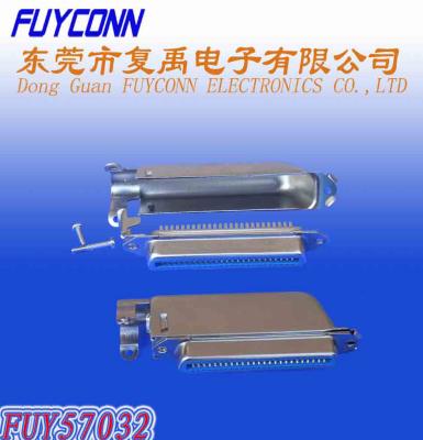 中国 Matel カバーによって証明される UL が付いている 50 の Pin の容器の Centronic のはんだの側面ケーブルの記入項目のコネクター 販売のため