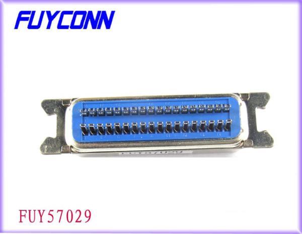 Male IEEE 1284 Connector with Hex Nuts
