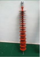 China Unbreakable Solid Electrical Insulators , Porcelain Electrical Insulators FXBW-110 / 160 for sale