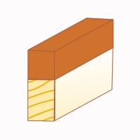 China Woodworking Straight Router Bit With Down Shear For Lettering for sale