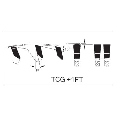 China TCG Tungsten Carbide Tipped Saw Blade For Veneer Board Laminated Chipboard for sale