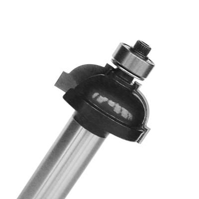 China 6mm 8mm Shank Cove Fillet Router Bit With Guide Bearing TCT Router Bit for sale