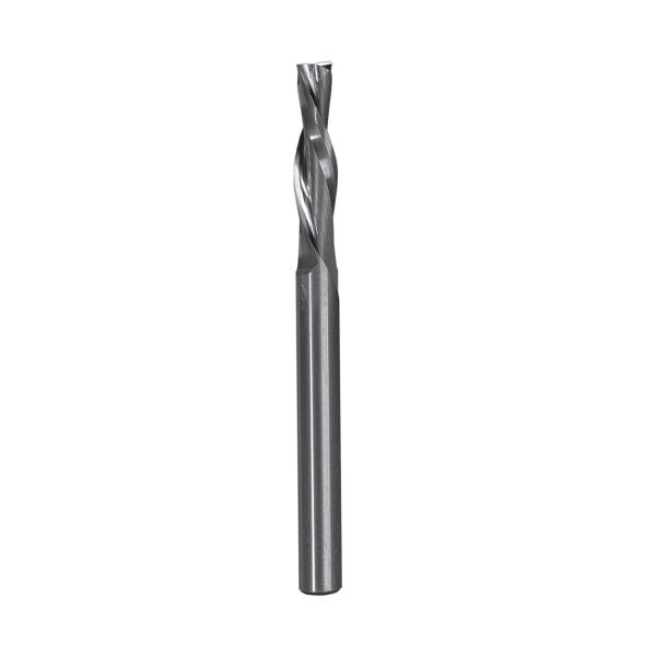 Bright Finish Spiral Down Cut Router Bit 1/8