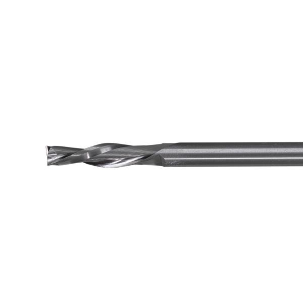 Bright Finish Spiral Down Cut Router Bit 1/8