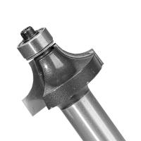 China Black Round Over Router Bit Corner Rounding Router Bit With Bearing Guide for sale