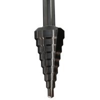 China HSS Step Drill Straight Flute Step Drill Bit M2Al M35 Material for sale