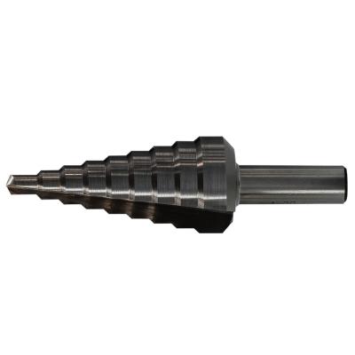 China Material des Höhenflossenstations-Stufenbohrer-gerade Flöten-Stufenbohrer-Bohrer-M2Al M35 zu verkaufen