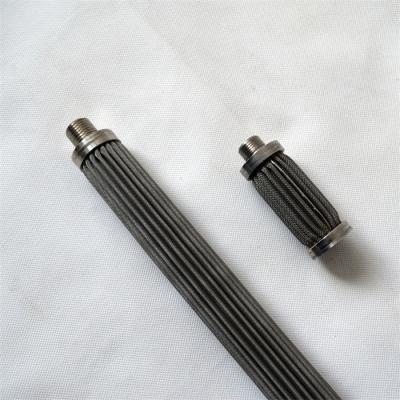 Cina 100 filtri a candela del micron Ss316 hanno riciclato la resina dell'animale domestico in vendita
