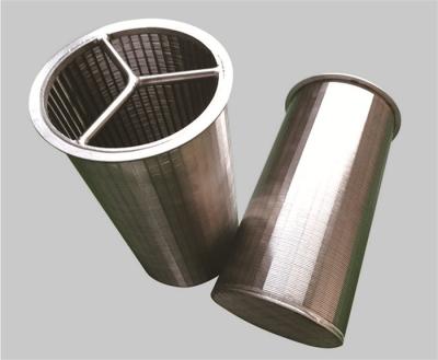Cina Elementi del filtro a candela di acciaio inossidabile 304l della maglia 302 della scanalatura in vendita