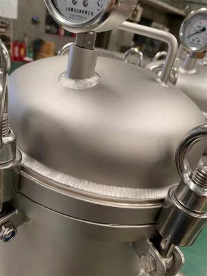 中国 316l 0.5micronのステンレス鋼の化学物質的なろ過をバッグ フィルタ 販売のため