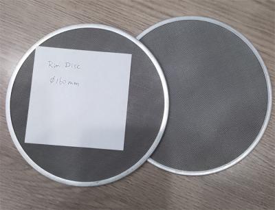 Cina Ss 316 300 Mesh Extruder Screen Pack Rimmed in vendita