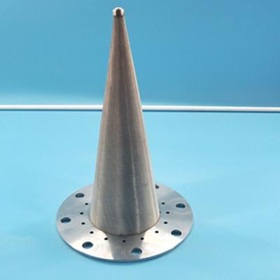 Cina Resistenza bassa 3μM rotondi resistenti agli acidi Cone Mesh Filter del filtro in vendita