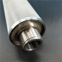 China Felt Strainer Diameter 2'' 3'' Sintered Wire Mesh Filter for sale