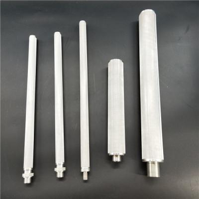 Cina Il diametro Ø60mm Ø80mm Ø70mm ha sinterizzato Mesh Filter Pressure Resistance d'acciaio in vendita