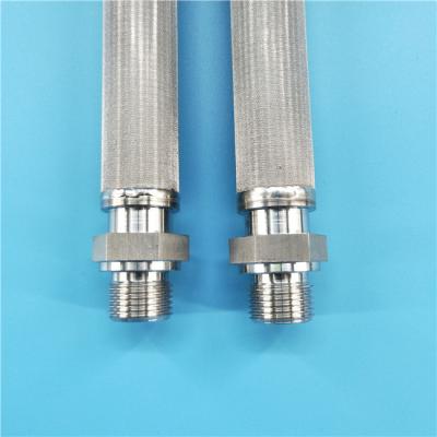 Cina Cavo sinterizzato 50mm Mesh Filter del diametro di filtrazione 99,4% del poliestere in vendita
