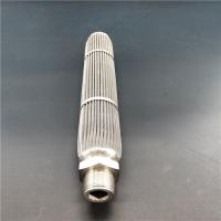 China Corrugated Length 35mm 1500mm Wire Mesh Filter Element for sale