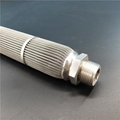 Cina Cavo ondulato Mesh Filter Element di lunghezza 35mm 1500mm in vendita