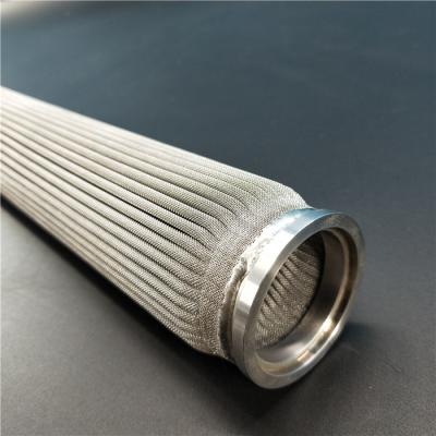 Cina La piegatura PF-100/800-R di filtrazione dell'alto polimero ha sinterizzato il filtro dal metallo in vendita