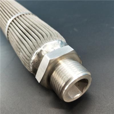 Cina La piegatura PF-100/800-R di filtrazione dell'alto polimero ha sinterizzato il filtro dal metallo in vendita