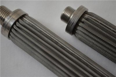 Cina Pieghi il micron SS304L della maglia 1 ha pieghettato gli elementi filtranti in vendita