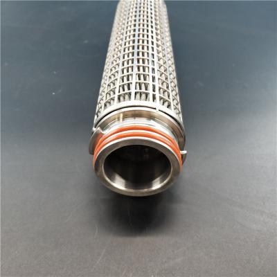 Cina L'area di filtro 0.35M2 M65x2P ha sinterizzato la cartuccia di filtro dal metallo in vendita