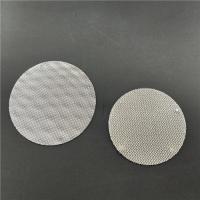 China Solid Drying Liquid Filtration 600mm Stainless Steel Sintered Filter for sale