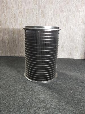 Cina 1um d'ostruzione avvolto 100μM Johnson Wedge Wire Screens in vendita