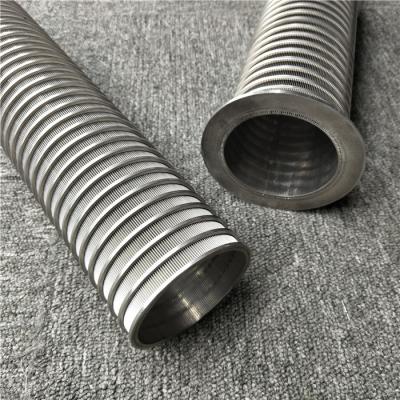Cina 1um d'ostruzione avvolto 100μM Johnson Wedge Wire Screens in vendita