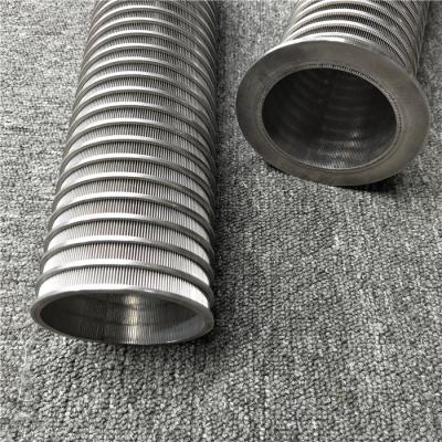 Cina 1um d'ostruzione avvolto 100μM Johnson Wedge Wire Screens in vendita