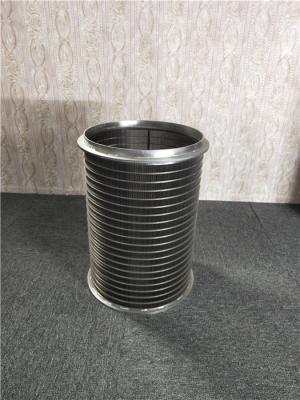 Cina Filtro a sipario cilindrico del cavo del cuneo della sabbia Q22 Q35 del separatore in vendita