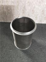 China Filter Coal 250 Micron D45 Wedge Wire Screen Panels barrel for sale