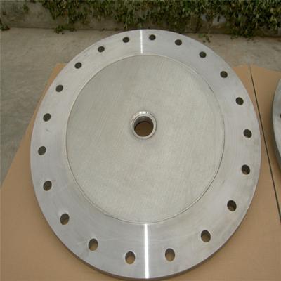 China Estrutura redonda SS316L integral 10μM Wire Mesh Filter Element à venda