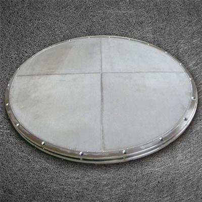 China Estrutura redonda SS316L integral 10μM Wire Mesh Filter Element à venda