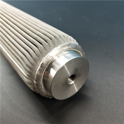 China A precisão 1um 200um da filtragem plissou o fio Mesh Filter à venda