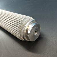 China High Polymer Pleated 3um 5um Wire Mesh Filter Element for sale