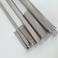 China Micron Grades 1um Sintered Metal Filter Elements for sale