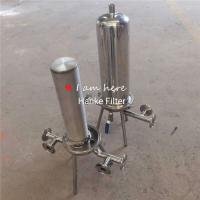 China Dual Duplex SS316L 200m3/Hr Bag Filter for sale