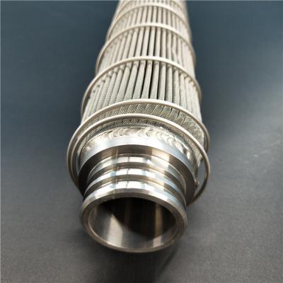 Cina cavo pieghettato ℃ Mesh Filter di filtrazione 400 di industria di 316L BOPP in vendita