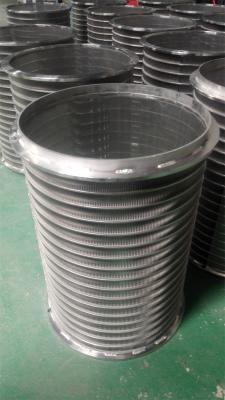 Cina Materiale Ss316 filtrazione della polvere del malto del filtro a sipario del cavo del cuneo da 50 micron in vendita
